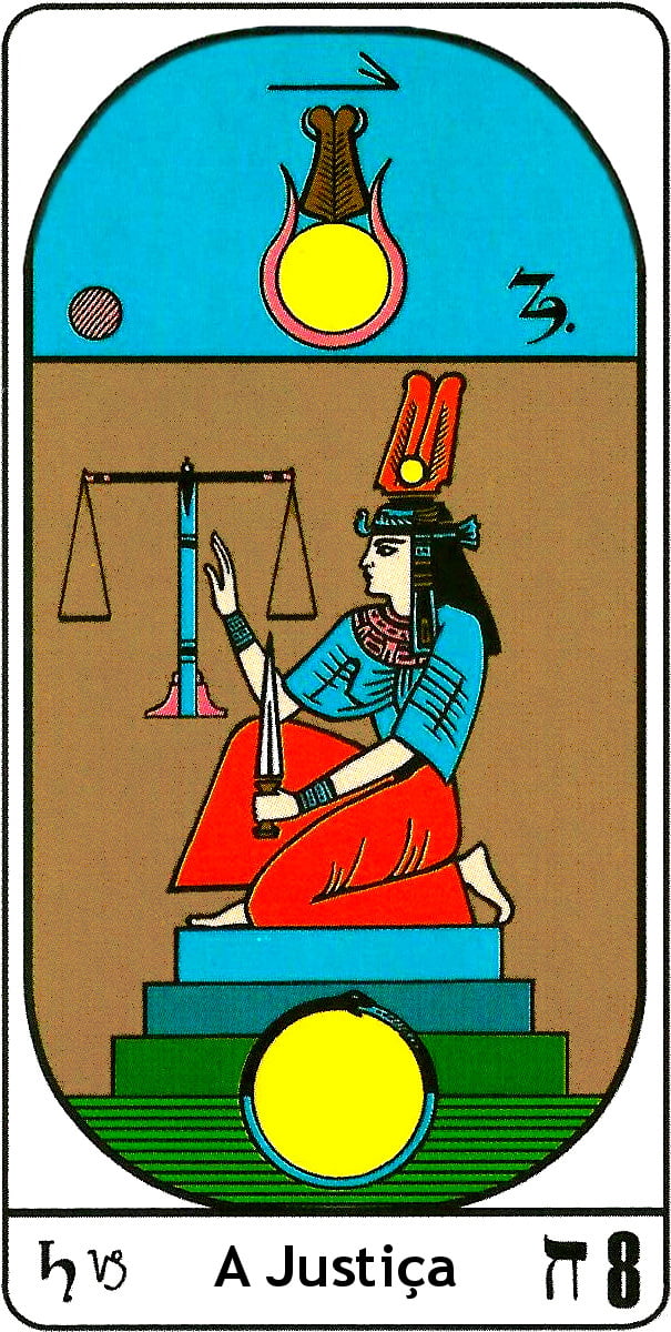 Arcano 08: A Justiça - Tarot - Gnosis Brasil